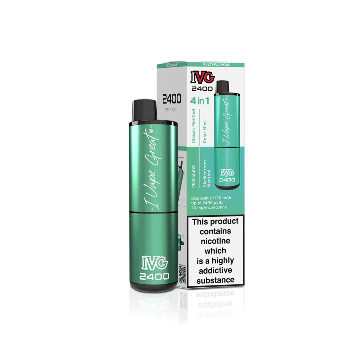 IVG 2400 Prefilled Vape Pod Puff Bar Device Kit - theno1plugshop– The ...